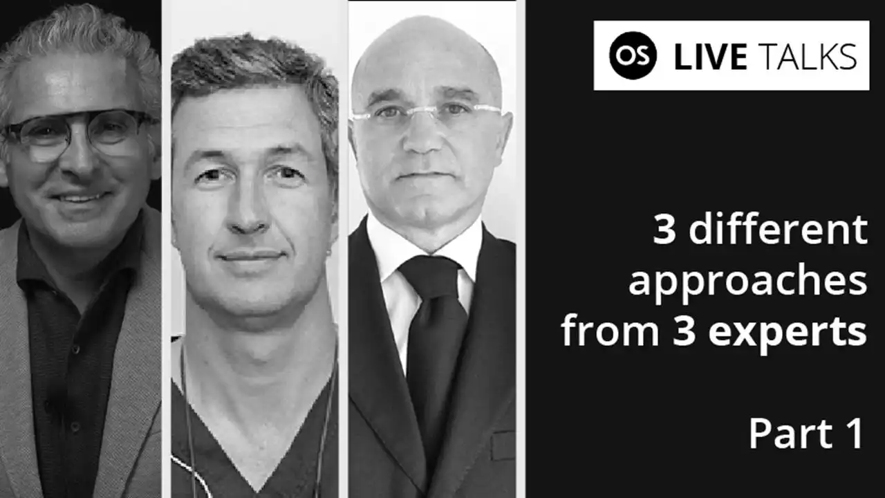 3 different approaches from 3 experts – Part 1