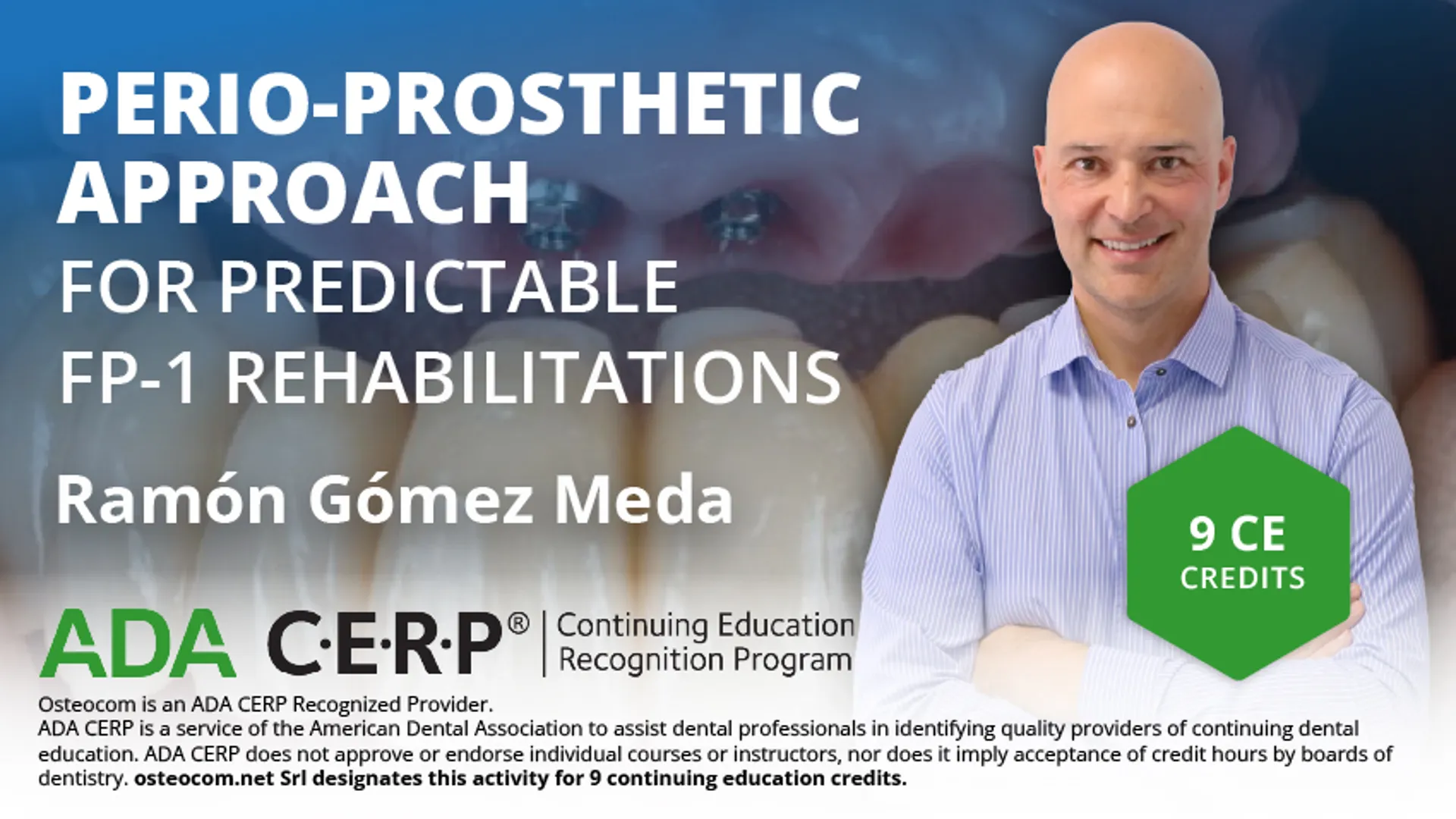 醴 Perio-Prosthetic Approach for FP-1 Rehabilitations
